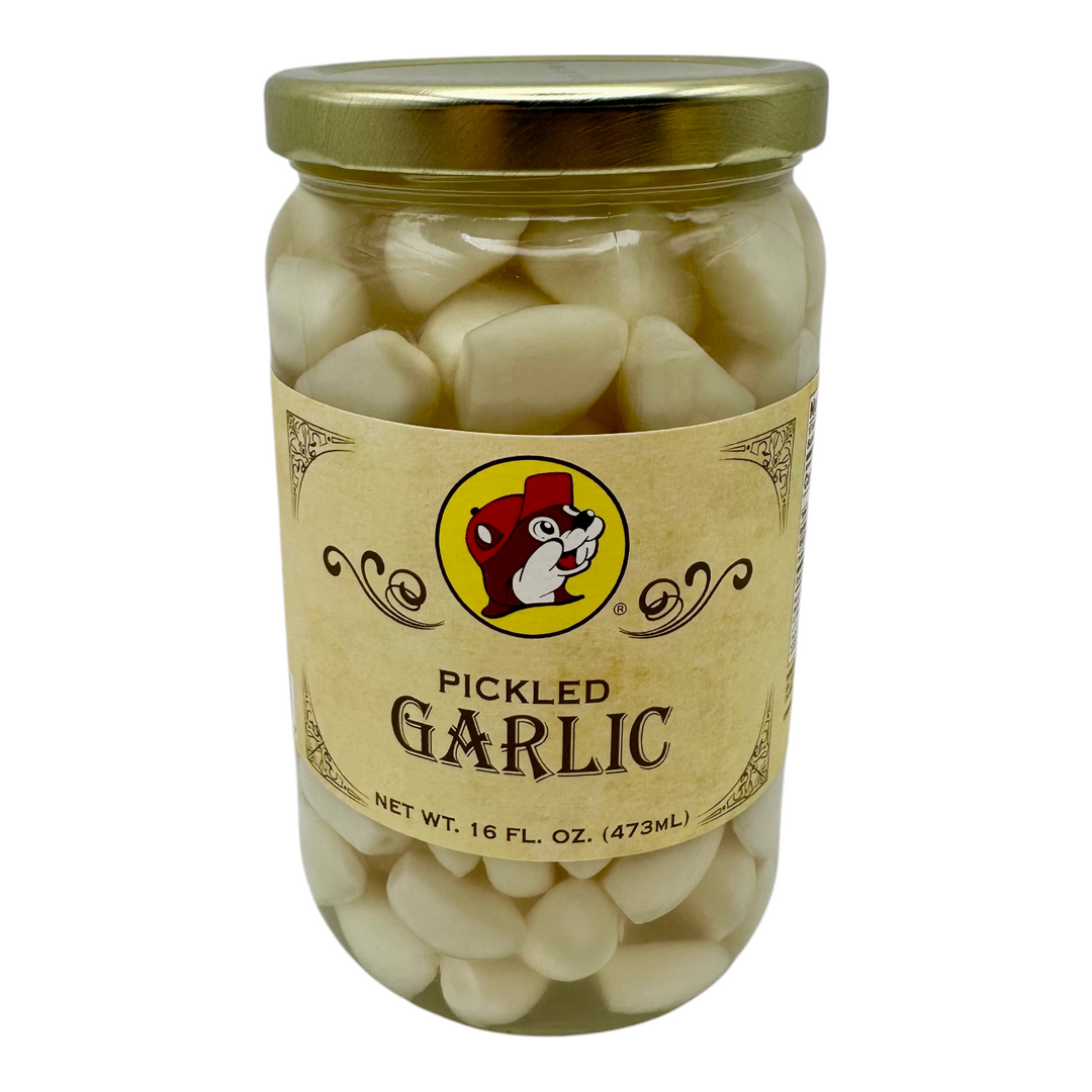 Buc-ee’s Pickled Garlic – 16 oz Jar – TrueTexasMerch
