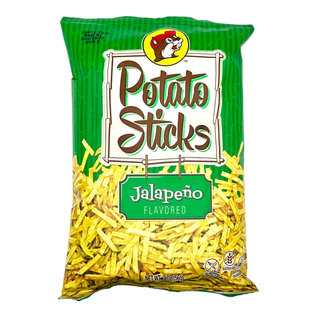 Jalapeño Potato Sticks – Buc-ee’s Spicy Gluten Free Snack – TrueTexasMerch