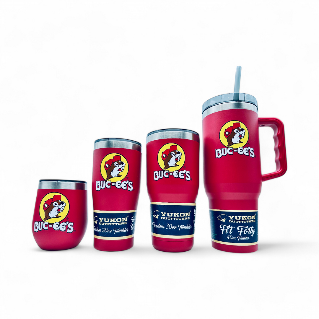 Buc-ee’s Party Cup Set – 4 BPA-Free 20oz Reusable Cups – TrueTexasMerch